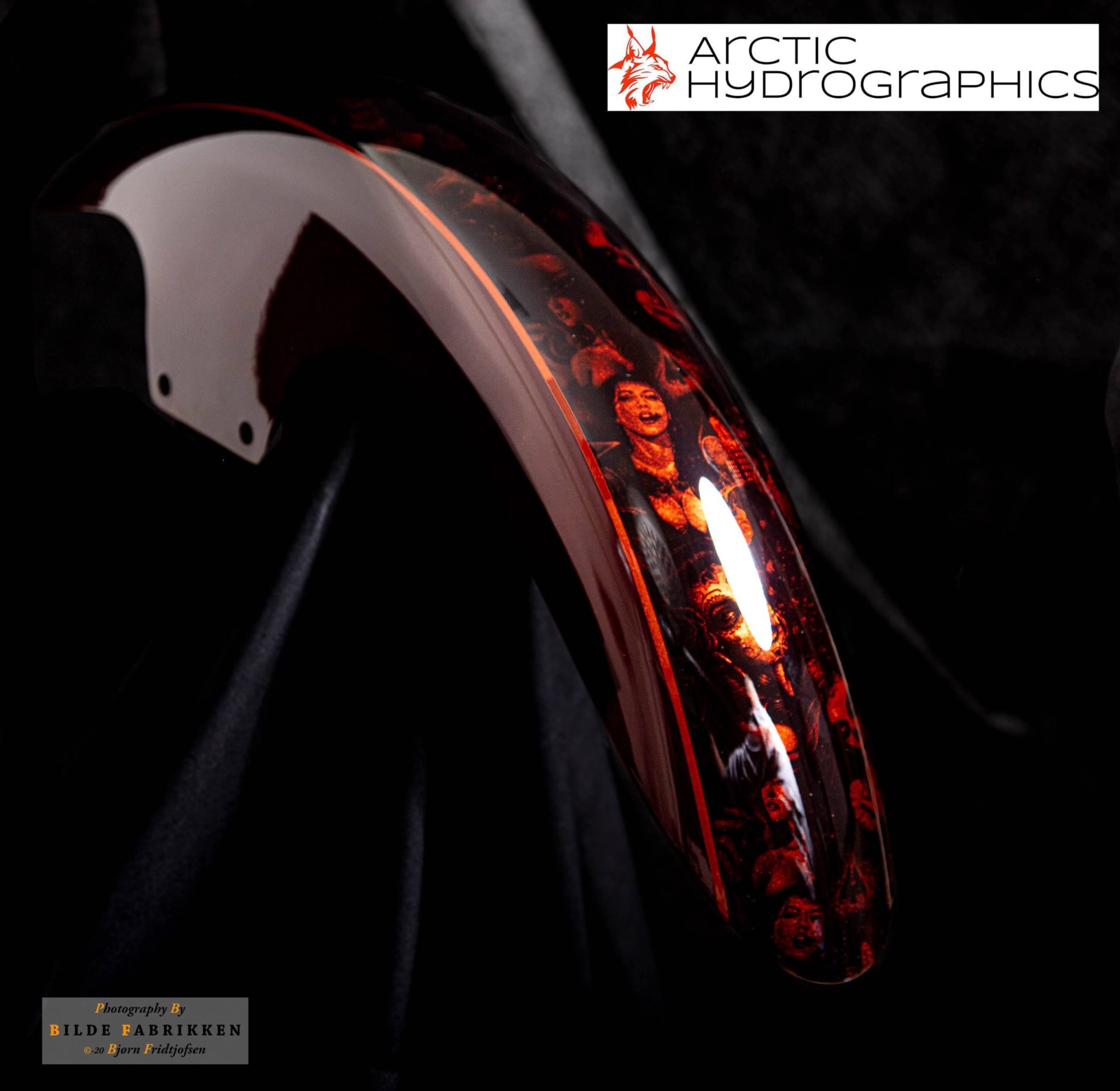 Hydro dipping av motorsykler i Norge | Arctic Hydrographics